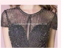 China 2021 New Sequined Sex Beading Evening Dress Luxury Party Gowns Hot for sale
