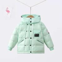 China Hot Selling Children&prime; S Winter Down Coat for Girls and Boys Clothes Waterproof Outdoor Hooded Coat for sale