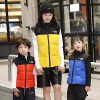 China Hot Selling Children&prime; S Winter Down Jacket Girls and Boys Clothes Waterproof Outdoor Hooded Jacket for sale