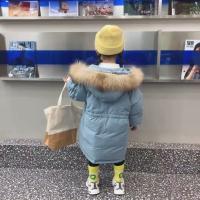 China Children&prime; S Winter Down Coat for Girls and Boys Clothes Waterproof Outdoor Hooded Coat with 2 Colors for sale