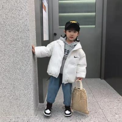 China 2 Colors Children&prime; S Winter Down Coat for Girls and Boys Clothes Waterproof Outdoor Hooded Coat for sale