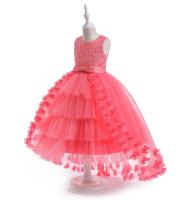 China Girls Party Dress Wholesale Baby Clothes Girls Party Garment Ball Gown Princess Frock Lace Sweet Dress for sale