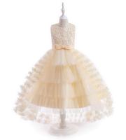 China Girls Party Dress Wholesale Baby Clothes Girls Party Garment Ball Gown Princess Frock Lace Sweet Dress for sale