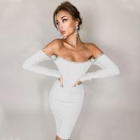China A-Line Women Dress Sexy Body-Con High Quality Evening Dress Ball Stretch Dress for sale