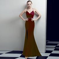 China Evening Party Prom Women Dress Slim Sheath Women Sexy Skinny Wedding Dress Braces Skirt for sale