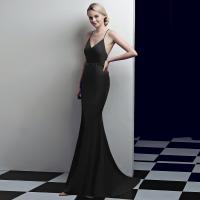 China Evening Party Prom Women Dress Slim Sheath Women Sexy Skinny Wedding Dress Braces Skirt for sale