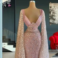 China OEM High Quality Wedding Dress Bridal Dress Customized Party Dress Pink for sale