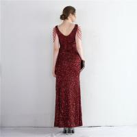 China Evening Party Prom Women Dress Sequin Slim Sheath Women Sexy Skinny Wedding Dress China OEM High Quality for sale