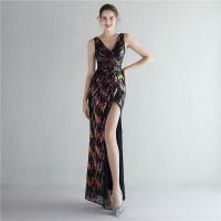 China Prom Women Dress Evening Party Sequin Slim Sheath Women Sexy Skinny Wedding Dress China OEM High Quality for sale