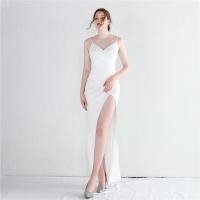 China Evening Party Prom Women Dress Sequin Slim Sheath Women Spaghetti Strap Wedding Dress China OEM High Quality for sale