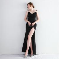 China Evening Party Prom Women Dress Sequin Slim Sheath Women Spaghetti Strap Wedding Dress China OEM High Quality for sale