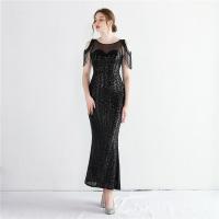 China Hot Selling Evening Party Prom Women Dress Sequin Slim Sheath Women Sexy Skinny Wedding Dress China OEM High Quality for sale