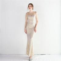 China Hot Selling Evening Party Prom Women Dress Sequin Slim Sheath Women Sexy Skinny Wedding Dress China OEM High Quality for sale