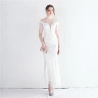 China Evening Party Prom Women Dress Sequin Slim Sheath Women Sexy Skinny Wedding Dress China OEM High Quality for sale