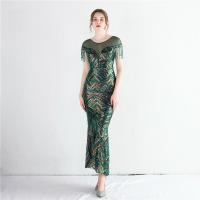 China Evening Party Prom Women Dress Sequin Slim Sheath Women Sexy Skinny Wedding Dress China OEM High Quality for sale