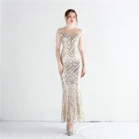 China Evening Party Prom Women Dress Sequin Slim Sheath Women Sexy Skinny Wedding Dress China OEM High Quality for sale