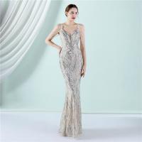 China Wedding Dress Party Gown Sequin Slim Sheath Women Sexy Skinny Wedding Dress Party Gown Prom Dress Spaghetti Strap for sale