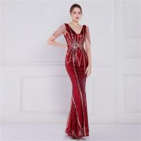 China Party Gown Prom Dress Sequin Slim Sheath Women Sexy Skinny Wedding Dress Party Gown Prom Dress 7 Colors for sale