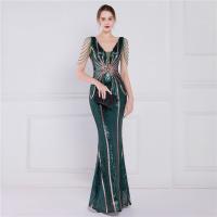 China Party Gown Prom Dress Sequin Slim Sheath Women Sexy Skinny Wedding Dress Party Gown Prom Dress 7 Colors for sale