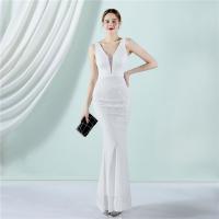 China 2022 Sequin Slim Sheath Women Sexy Skinny Wedding Dress Party Gown Prom Dress for sale
