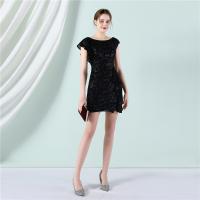 China China Prom Gown Short Party Evening Dress Sequin Embroidery Sexy Dress for sale
