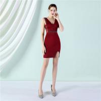 China Hot Selling Lady Ball Dress Luxury Evening Party Dress Bridesmaid Gowns Ball Short Sexy Dress for sale
