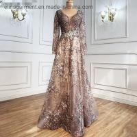 China Sequined Sex Beading Ball Dress Luxury Evening Party Dress Mermaid Bridesmaid Gowns Lace Dress for sale