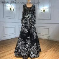China Sequined Sex Beading Ball Dress Luxury Evening Party Dress Mermaid Bridesmaid Gowns Lace Dress for sale