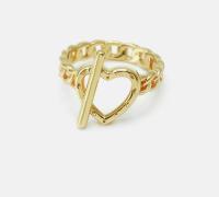 China Luxury Wedding Ring Copper Platinum Plating Gold Plating Lovers Ring with Heart for sale