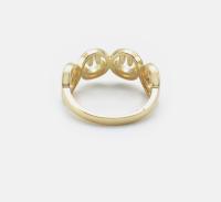 China Hot Wedding Ring Copper Platinum Plating Gold Plating Lovers Ring with Heart for sale