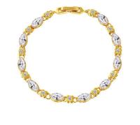 China 2021 New Bracelet Copper Alloy 24 K Gold Plating with Zircon for sale