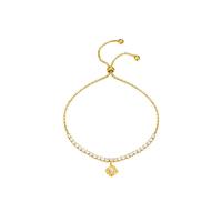 China 2021 Hot Bracelet Copper Alloy 24 K Gold Plating with Zircon for sale