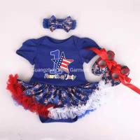 China 2021 Hot Selling Baby Girl Cotton Romper Set Newborn Baby Wear Sweet Suit Shoes Hair Accessory for sale