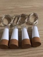 China New Arrival Romantic LED Bottle Cork Light with Copper Wire String Light for Party Bar Christmas Decoration USB Rechargeable for sale