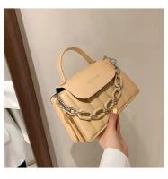 China 2021 Women New Fashion Chain Decor Quilted Satchel Bag Cross-Boby Handbag for sale