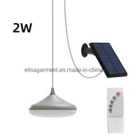 China Lampu Energy LED Circlar Lamp Remote Solar Powered Pendant Ceiling Light Square Sola Lighting Outdoor for sale