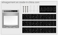 China Light Solar Powered Waterproof Modern Outdoor Door Home Address Solar House Numbers for Outside for sale