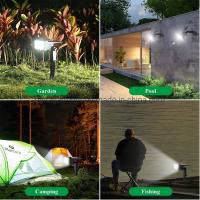 China Factory Lamp Waterproof IP65 Outdoor LED Luz De Energia Luminaria Solar PIR Garden Light for sale
