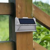 China Waterproof Outdoor 18LEDs LED Security Solar Wall Light with Motion Sensor Detector for sale
