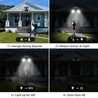 China New Arrival 24 LED Solar Spotlight Double Heads Lawn Light Outdoor Garden Solar LED Spike Spot Lights 2021 for sale