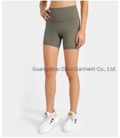 China Yoga Pants OEM Women Gym Workout Fitness Leggings Seamless Cropped Running Sportswear Activewear for sale