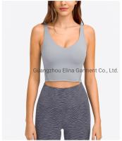 China Yoga Underwear OEM Women Gym Workout Fitness Back Shockproof Running Sportswear Activewear for sale