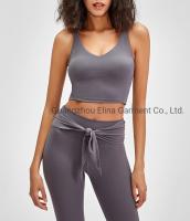China Yoga Underwear OEM Women Gym Workout Fitness Back Shockproof Running Sportswear Activewear for sale