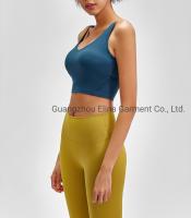 China Yoga Underwear OEM Women Gym Workout Fitness Back Shockproof Running Sportswear Activewear for sale