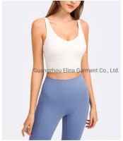 China Yoga Underwear OEM Women Gym Workout Fitness Back Shockproof Running Sportswear Activewear for sale