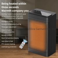 China Ceramic Heater Electric Heater Home Mini Desktop Warmer Winter for Office Mini Air Blower Adjustable 3gears 3 Seconds Heater for sale