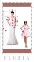China Customized OEM High Quality Wedding Dress Bridal Dress Customized Party Dress for sale