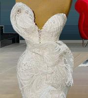 China OEM High Quality Wedding Dress Bridal Dress Customized Party Dress for sale