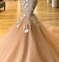 China OEM High Quality Wedding Dress Bridal Dress Customized Party Gown Mermaid for sale
