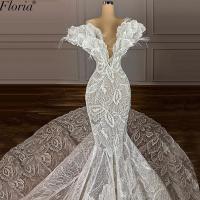 China OEM High Quality Wedding Dress Bridal Dress Customized Mermaid Lace Dress for sale